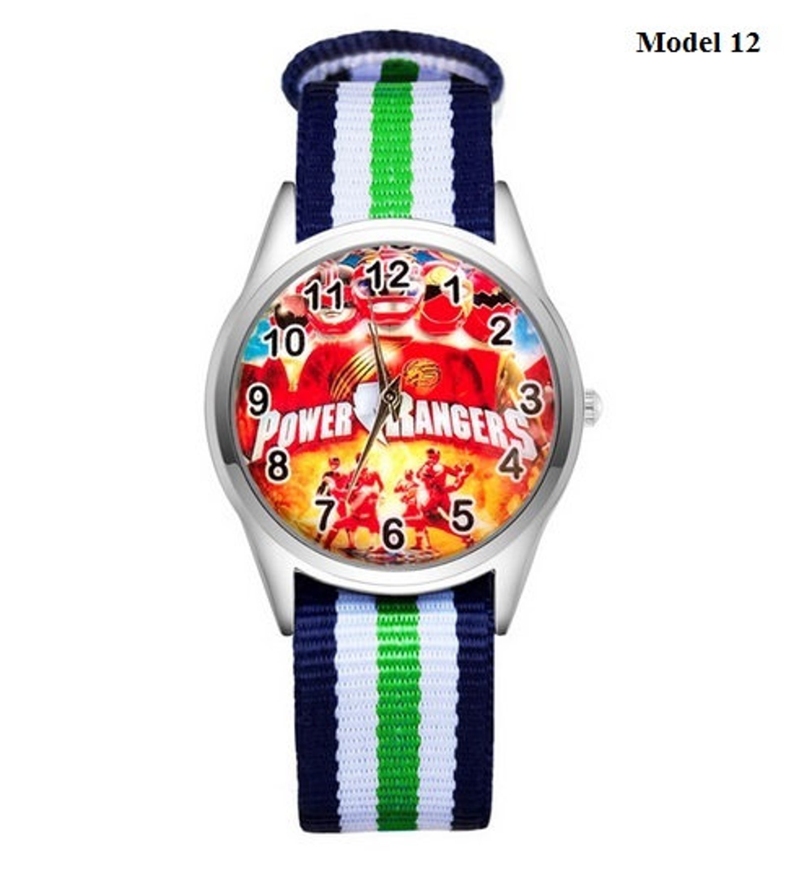 Reloj Power Rangers Correa de Nylon Nailon | Etsy