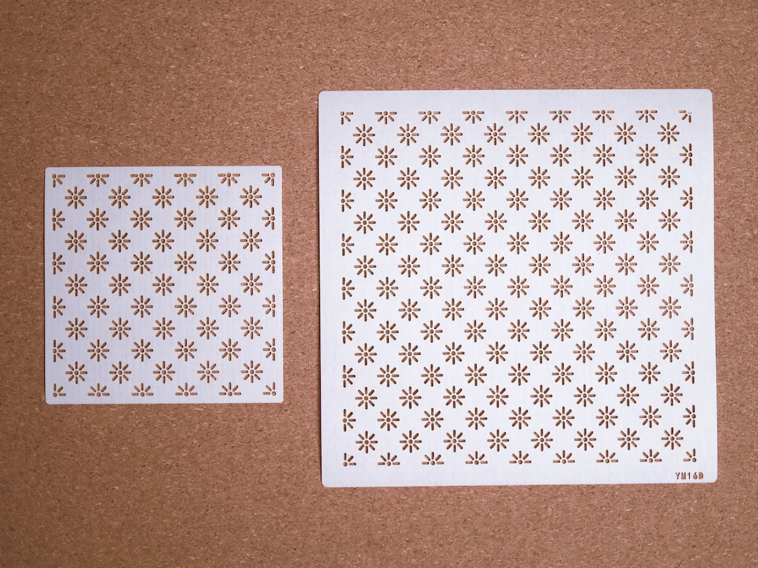Reusable Sashiko Stencil | Embroidery Transfer, Quilting Patterns ...