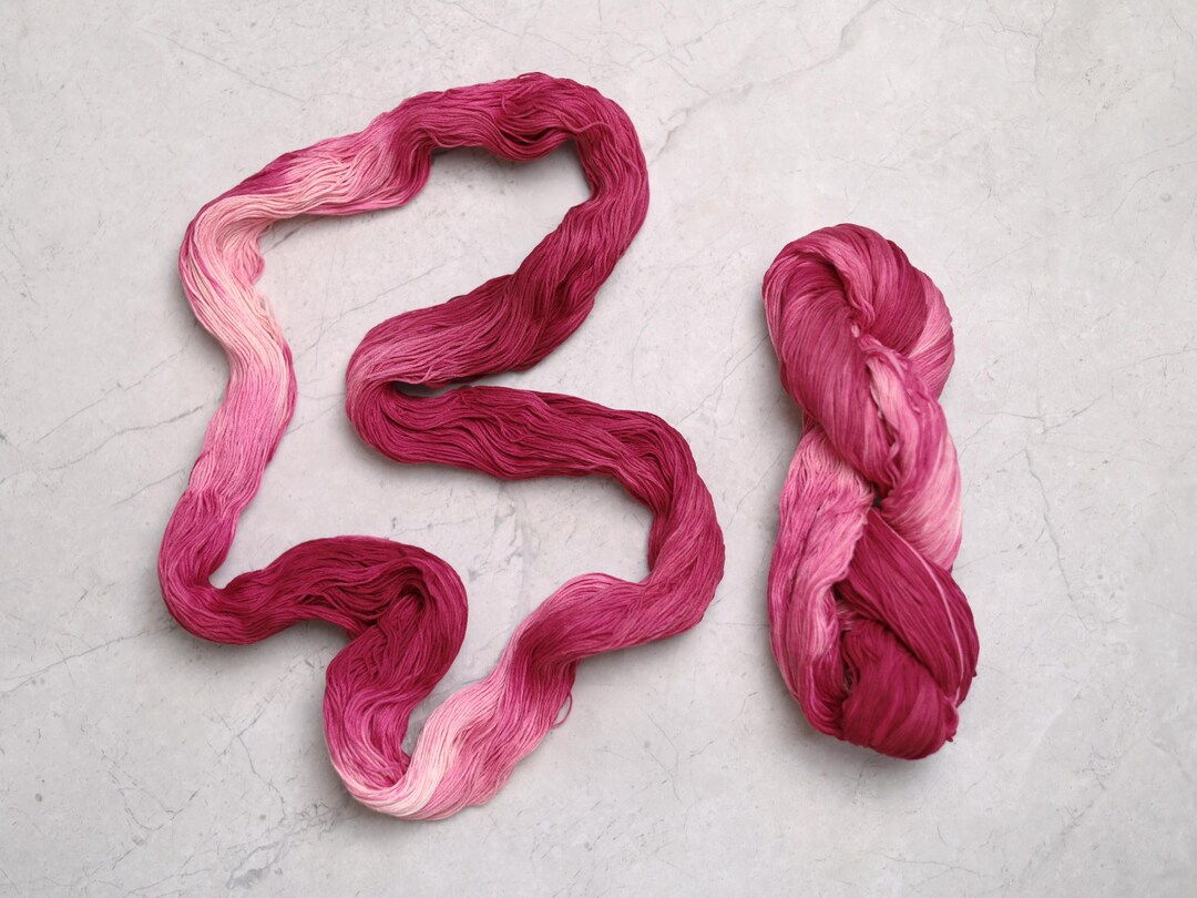 Extra-thick Natural Plant Dyed Sashiko Thread | Embroidery Floss ...