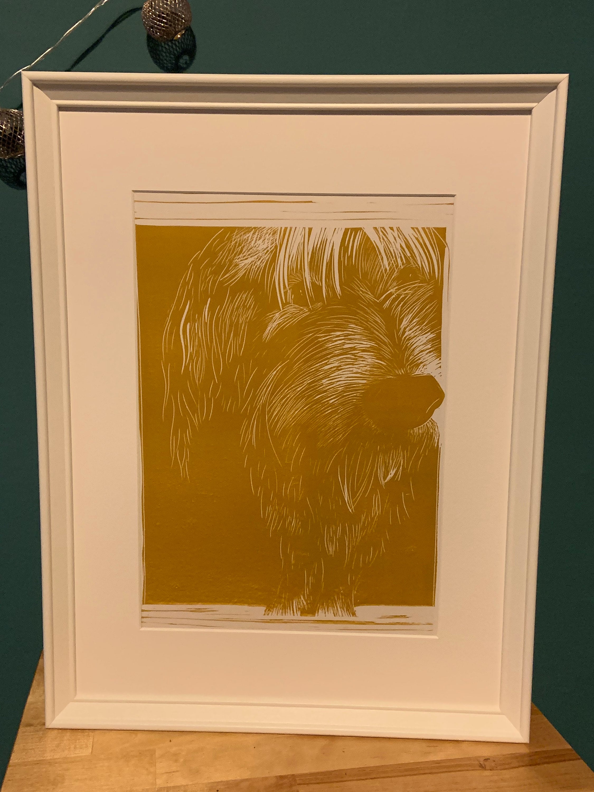 Bree Original Lino Print - Etsy