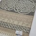 Calzeat Made in Scotland Jacquard Woven Viking Runic Natural Scarf - Etsy