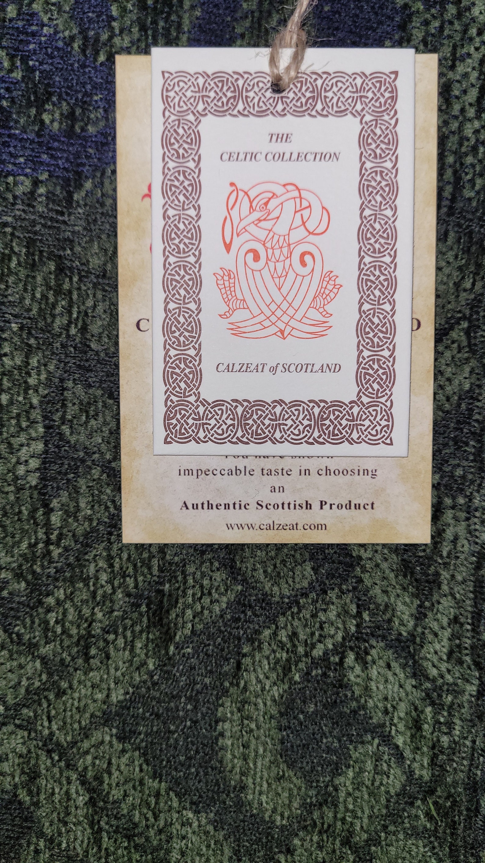 Calzeat Made in Scotland Jacquard Woven Celtic Knot Clansman Throw - Etsy