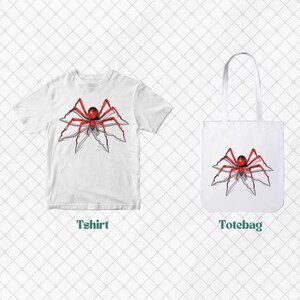 Charming Red Spider Embroidery Design, Halloween Spider Machine ...