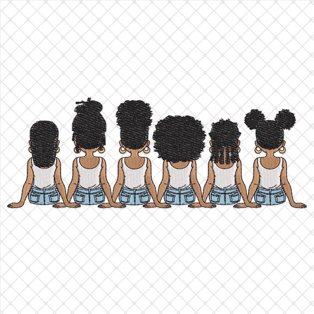 Best Friends Embroidery Design, Friendship Machine Embroidery ...