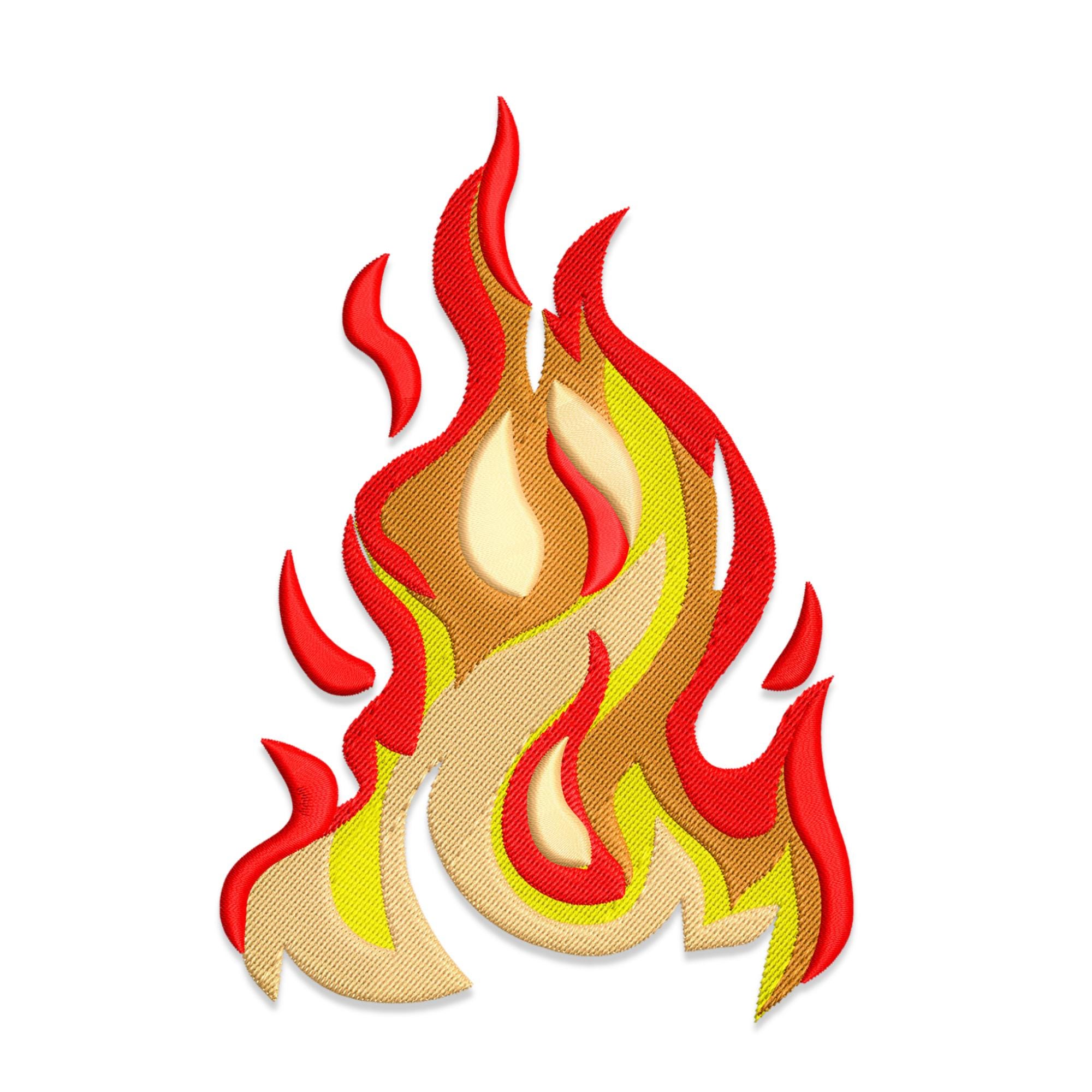 Fire Embroidery Design Bundle 9 Unique Flame Designs for Your Projects ...