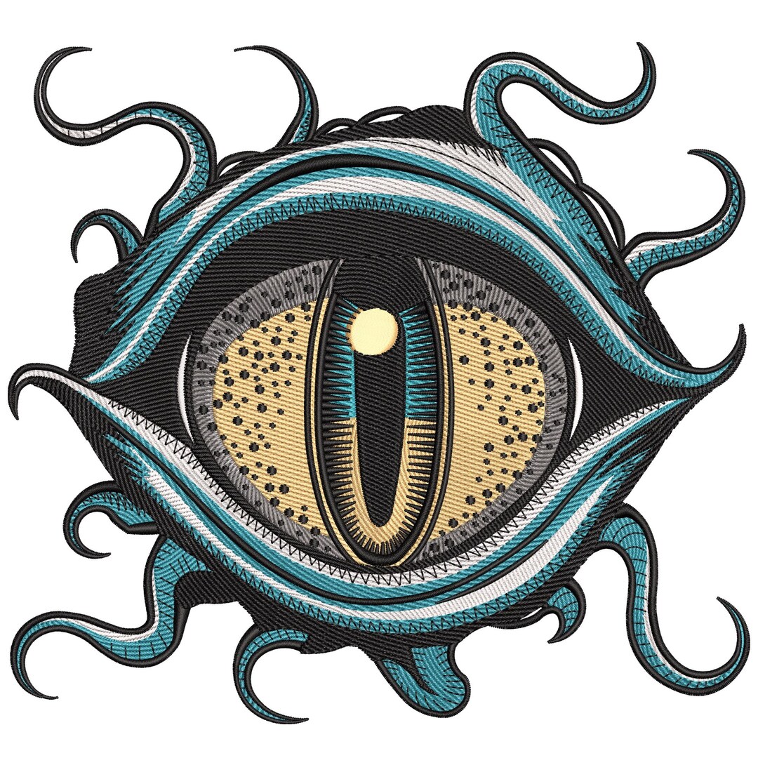 Evil Eye Embroidery Design, Eye Machine Embroidery File, Beautiful Eyes ...