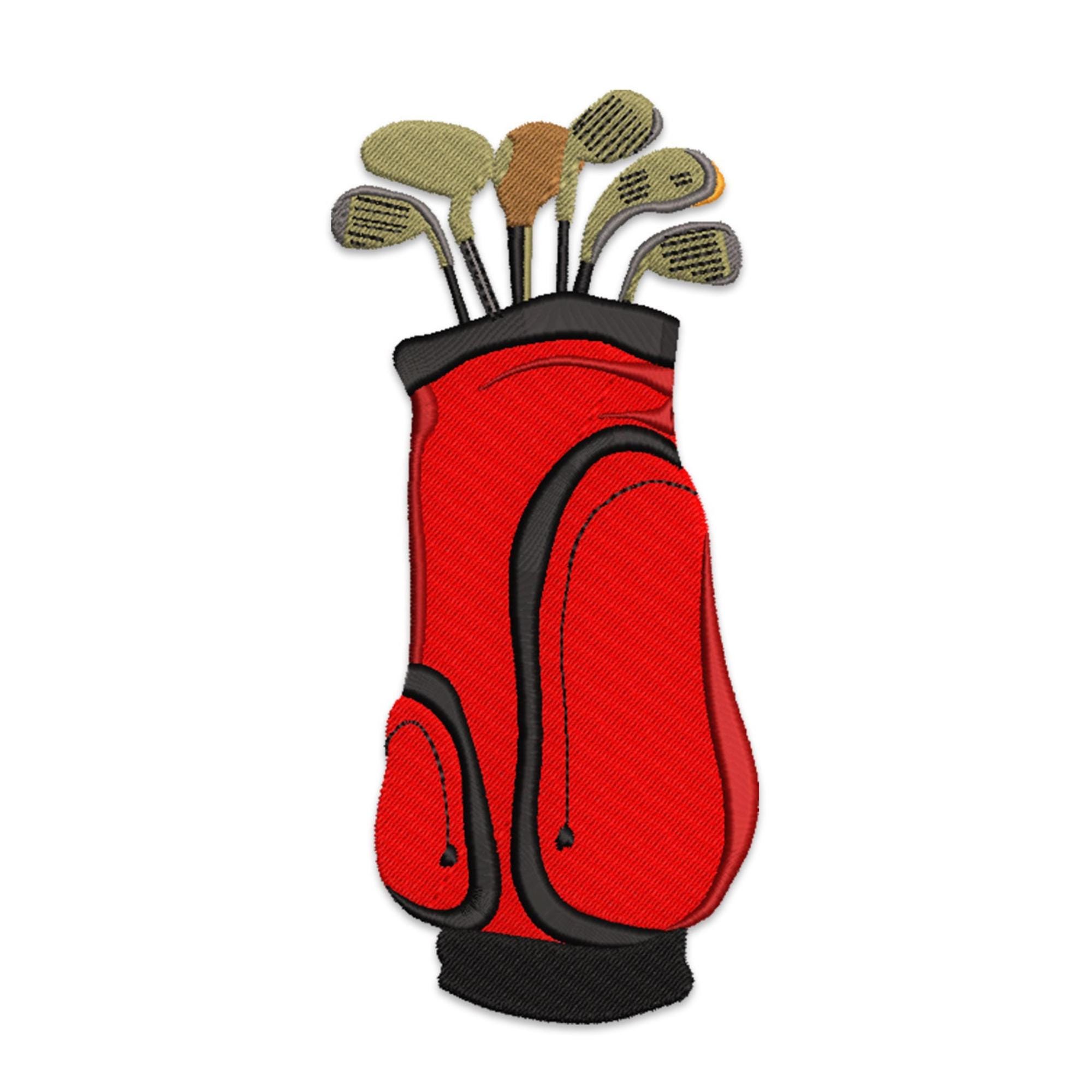 Golf Machine Embroidery Designs. Golf Ball, Golf Green, Golf Bag, Golf ...