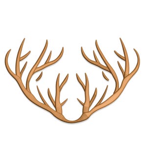 Deer Antlers Embroidery Designs, Antlers Machine Embroidery Designs ...