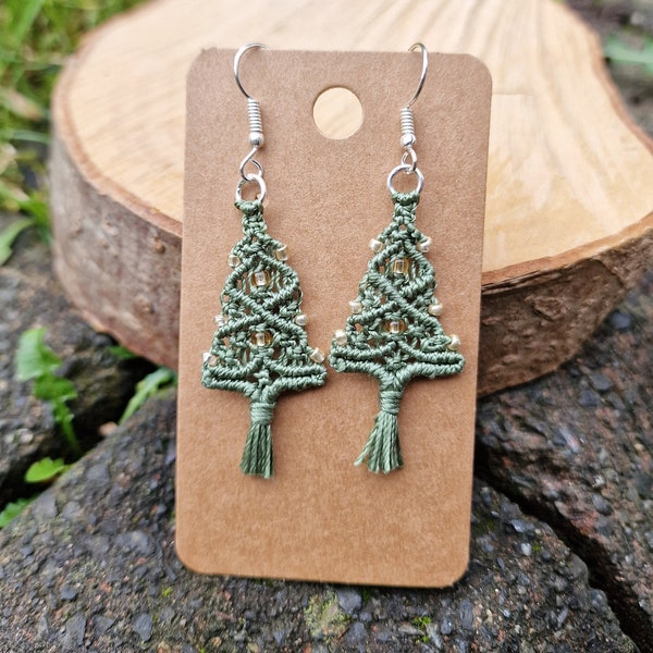Macrame Christmas Tree - Etsy UK