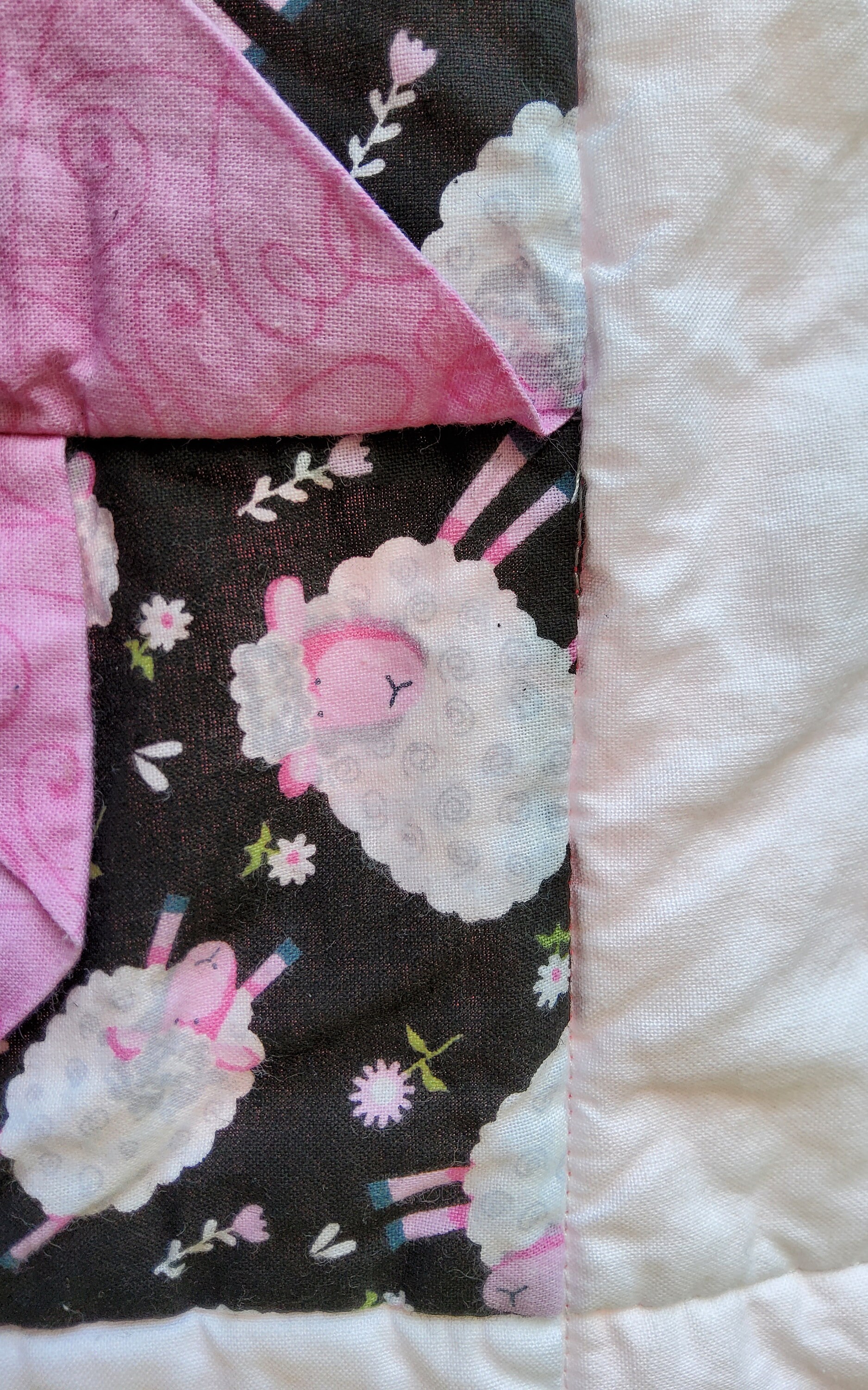 Bedtime Sheep Moon & Stars Pinwheel Quilt Baby Comforter - Etsy