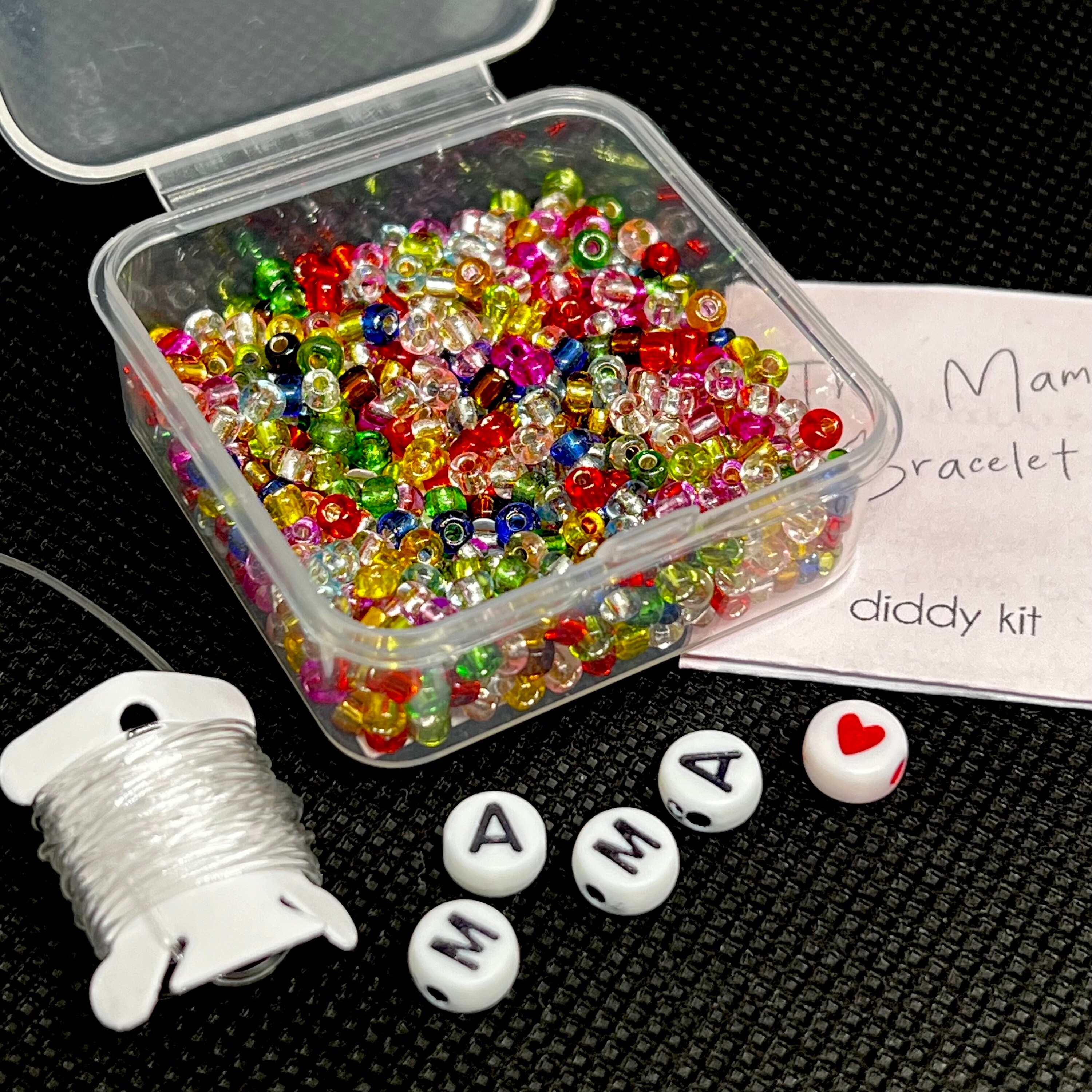 Mama Bracelet Diddy DIY Kit mother, Mum, Mummy, Mothers Day, Baby ...
