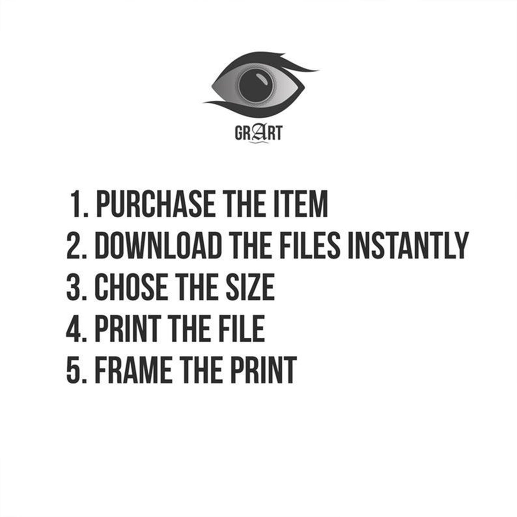 Be Yourself Wall Art Printable Poster Positive Posters | Etsy