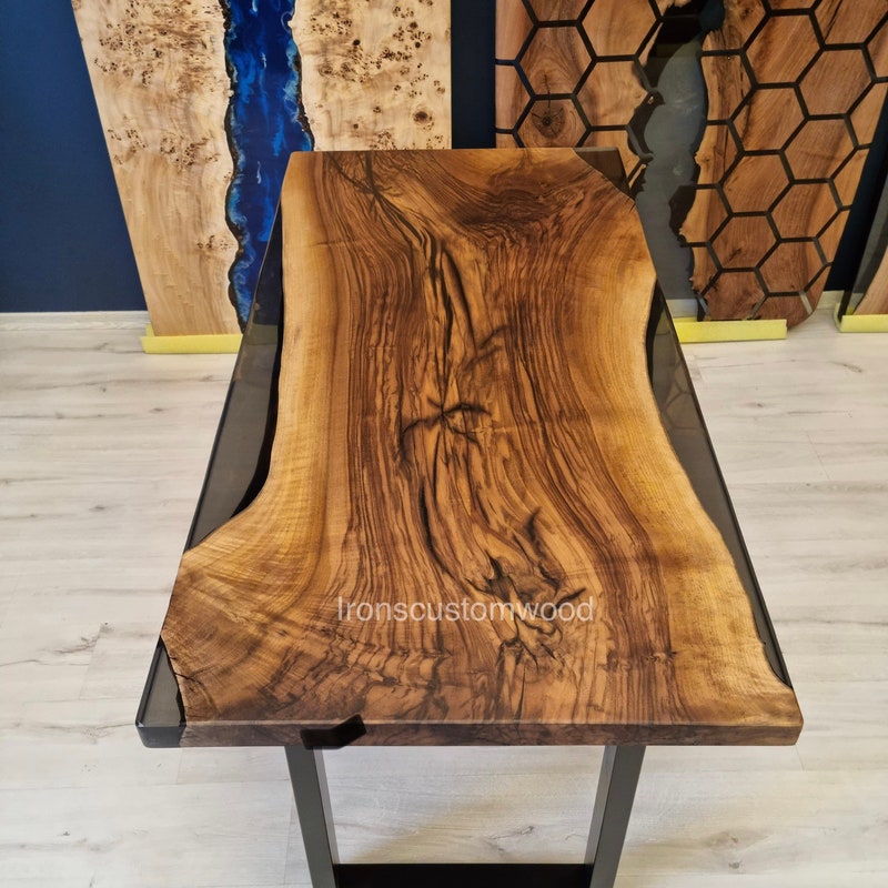 Epoxy Resin Desk - Etsy