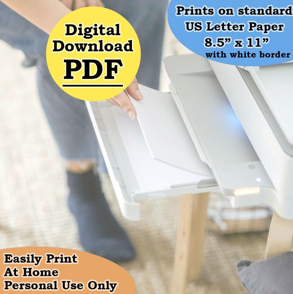 Paper Doll Download Printable Illustrated PDF Image Bundle - Etsy