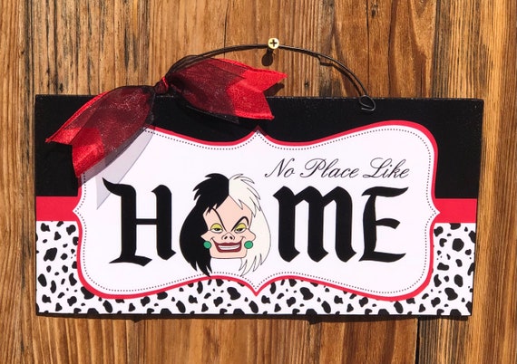 Home Décor Door Hangers Disney Villain Wreath Sign Villain Disney Sign ...
