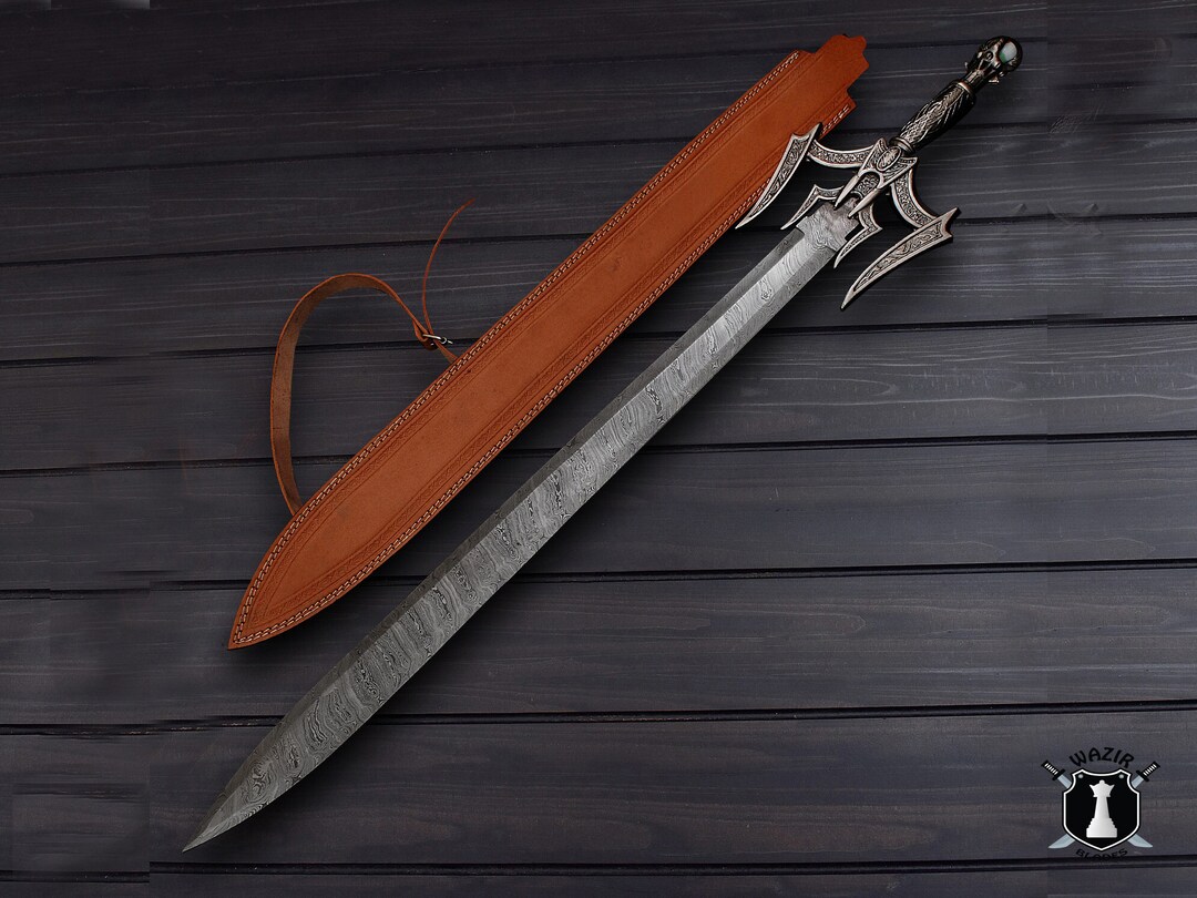 LUCIENDAR SWORD of LIGHT Custom Handmade Sword Damascus - Etsy