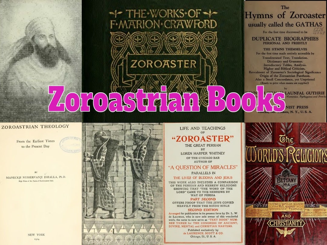 Zoroastrianism Books Zoraster Download 87 Vintage Books Out of ...