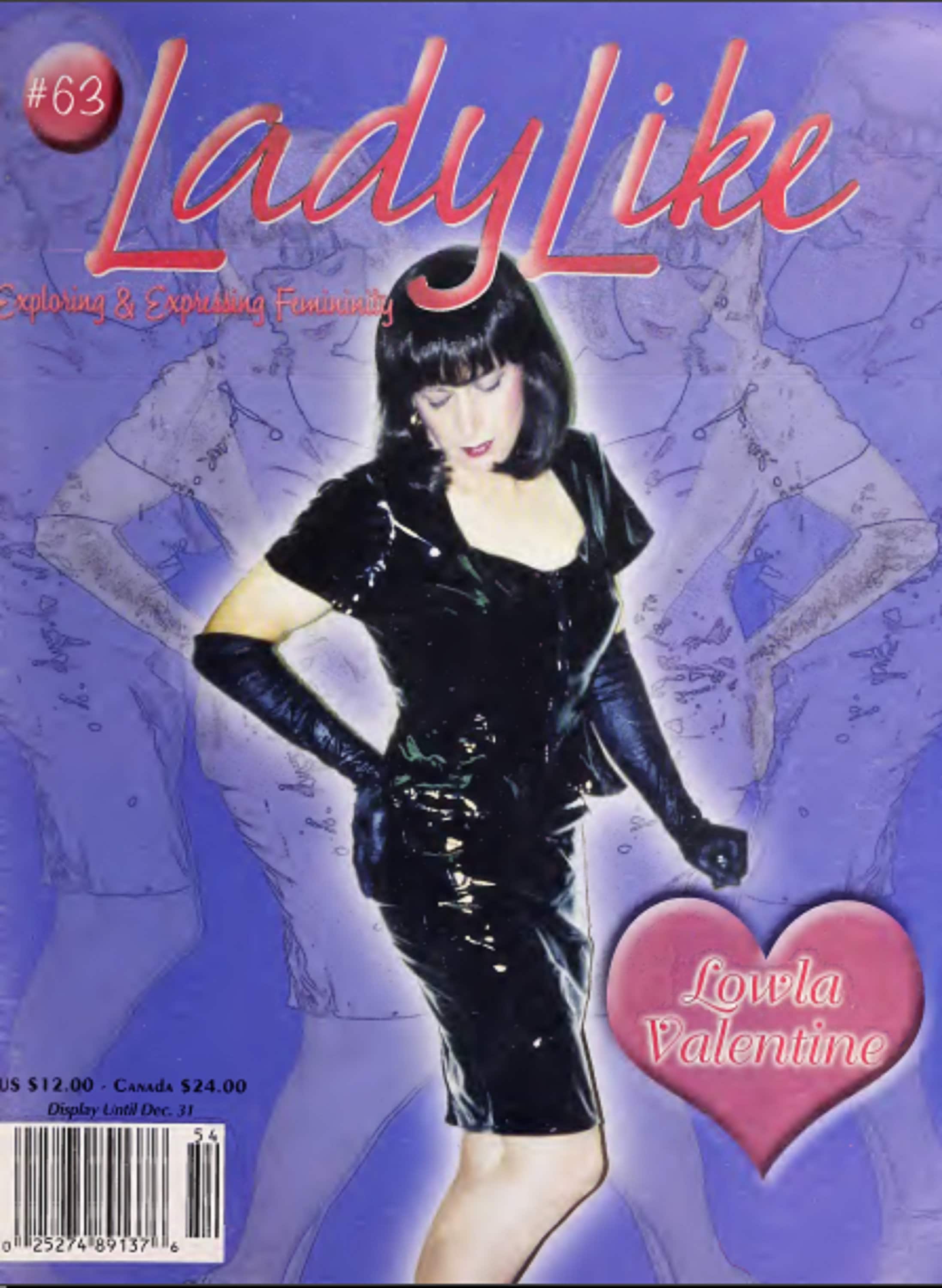 Ladylike Magazine 71 Issues PDF Crossdress Transvestite Gay Drag Queen ...
