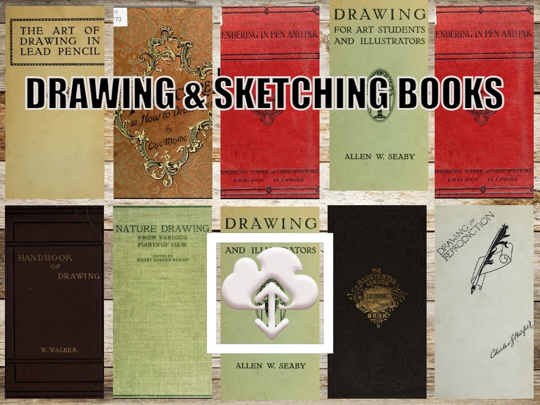 Drawing & Sketching 103 Vintage PDF Books instant Download - Etsy UK