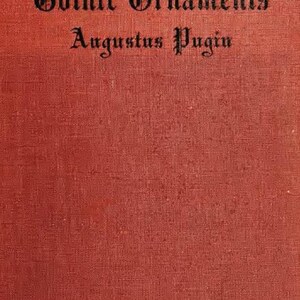 Gothic Architecture Pugin 169 Vintage Books Cathedral Church Design - Etsy