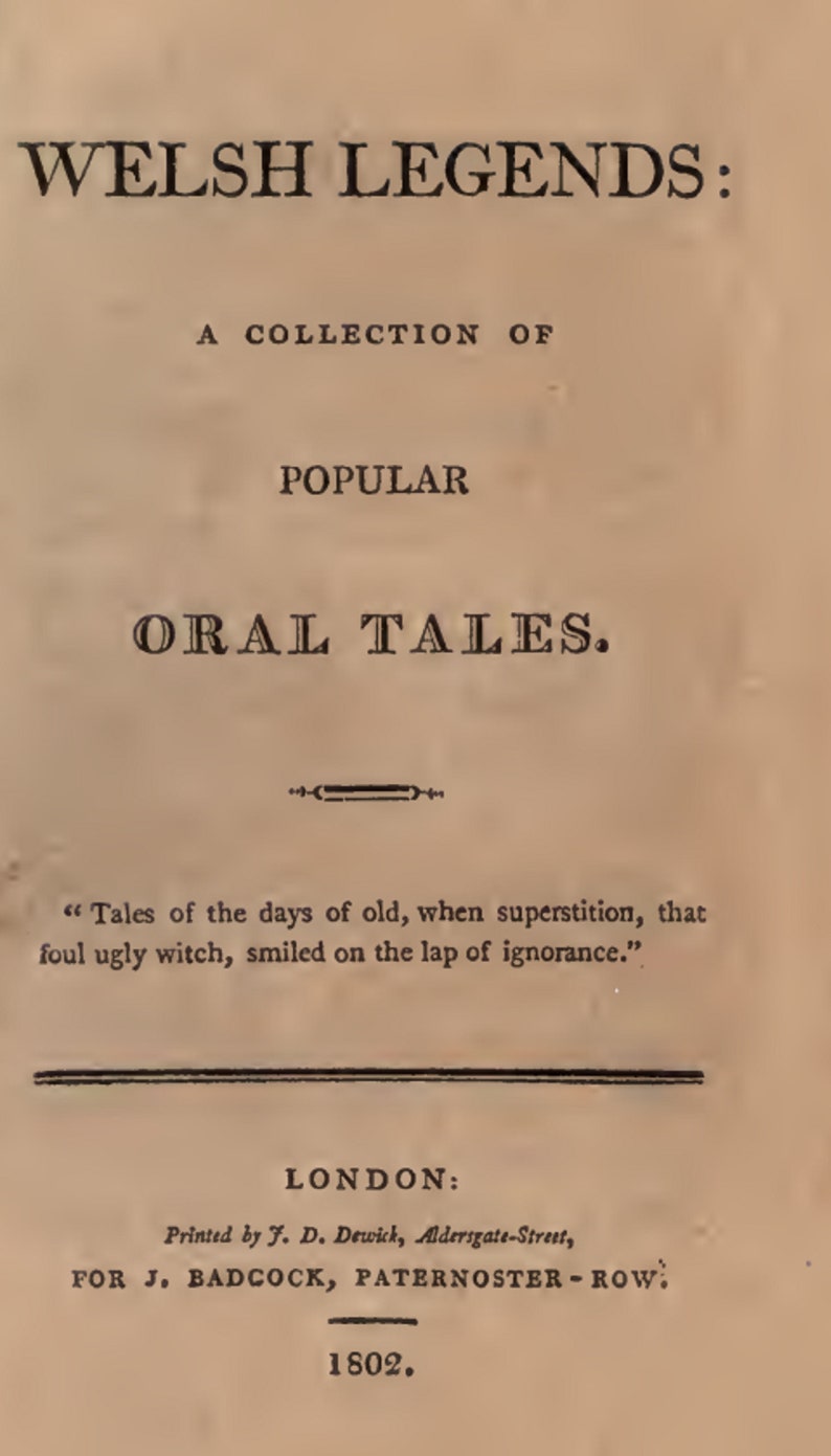Welsh 33 Folklore Books Myths & Legends Druids Audio Books - Etsy UK