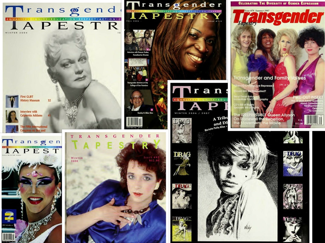 Transgender Tapestry Magazine 101 Issues PDF Cross Dress Transvestite ...