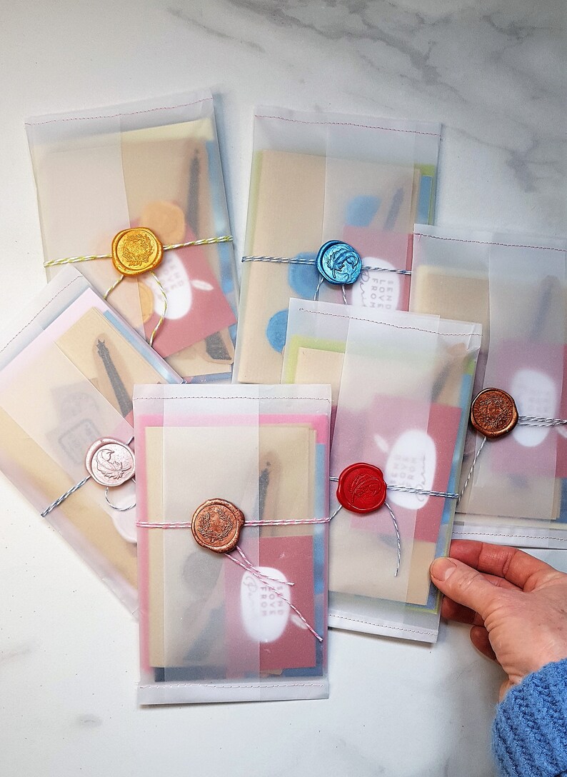 AUTHENTIC Paris Letter Writing Kit, Penpal Kit, AUTHENTIC French ...