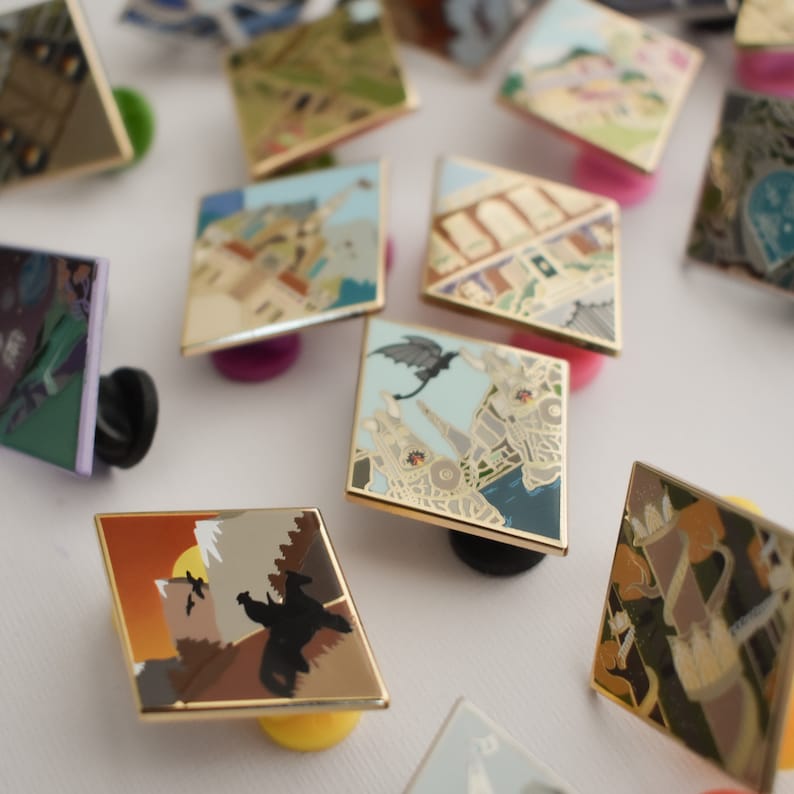 Shrek's Swamp Enamel Pin Shrek Fiona the Swamp - Etsy