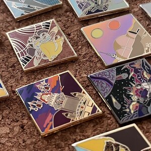 Wonderland Enamel Fantasy Pin / Fan Art Lapel Pin - Etsy