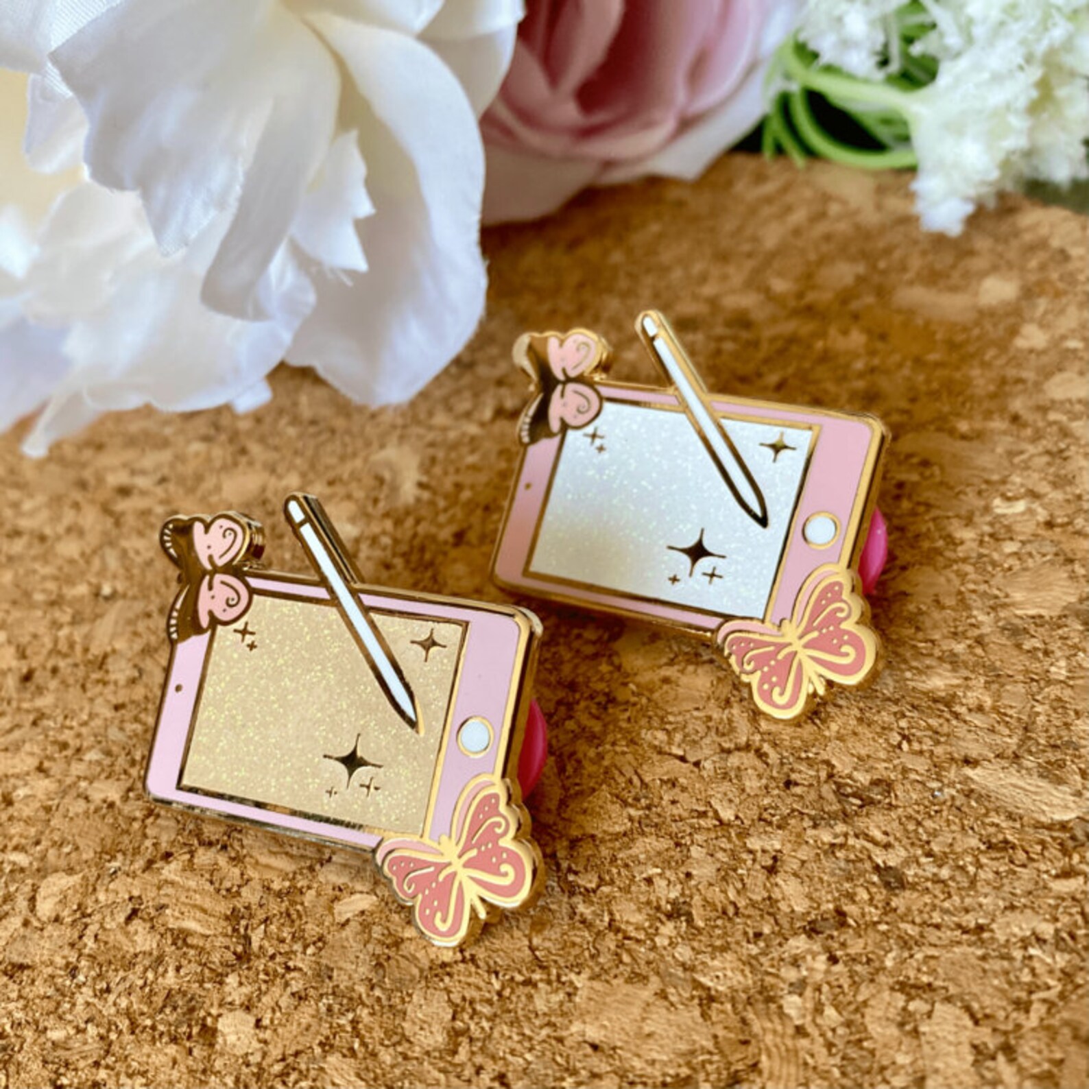 Tablet Enamel Pin | Procreate, Illustrator, Artist, Sketch, Digital Art ...