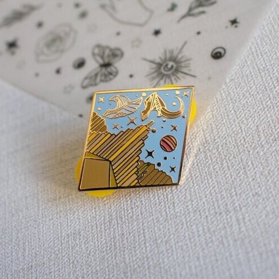 Thunder God, Fantasy Pin / Fan Art Lapel Pin - Etsy