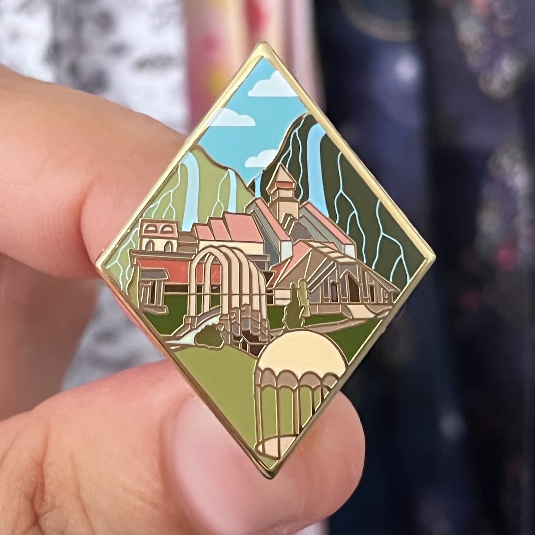 Rivendell Enamel Pin Lord of the Rings, Hobbit, LOTR, Imladris Fantasy ...