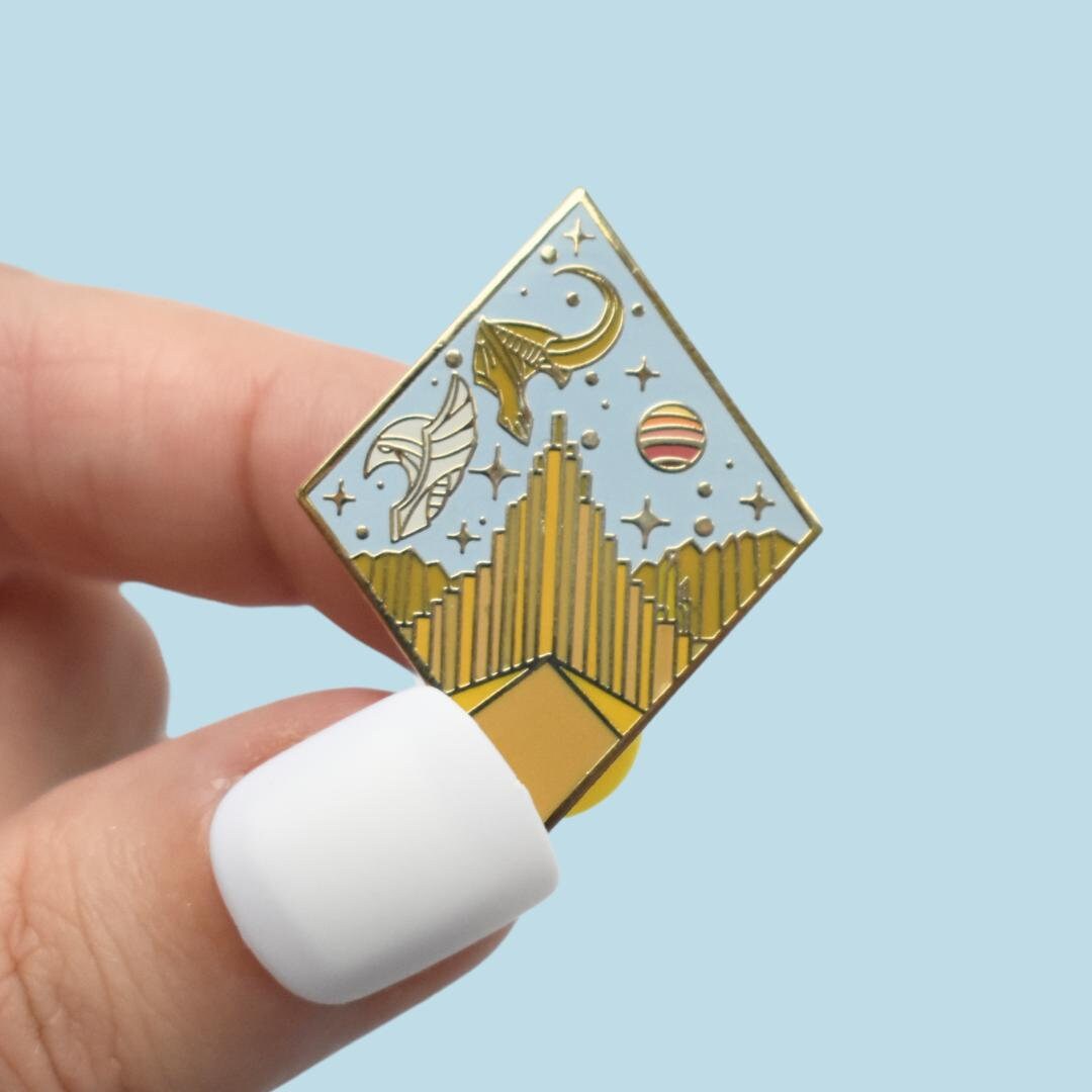 Thunder God, Fantasy Pin / Fan Art Lapel Pin - Etsy