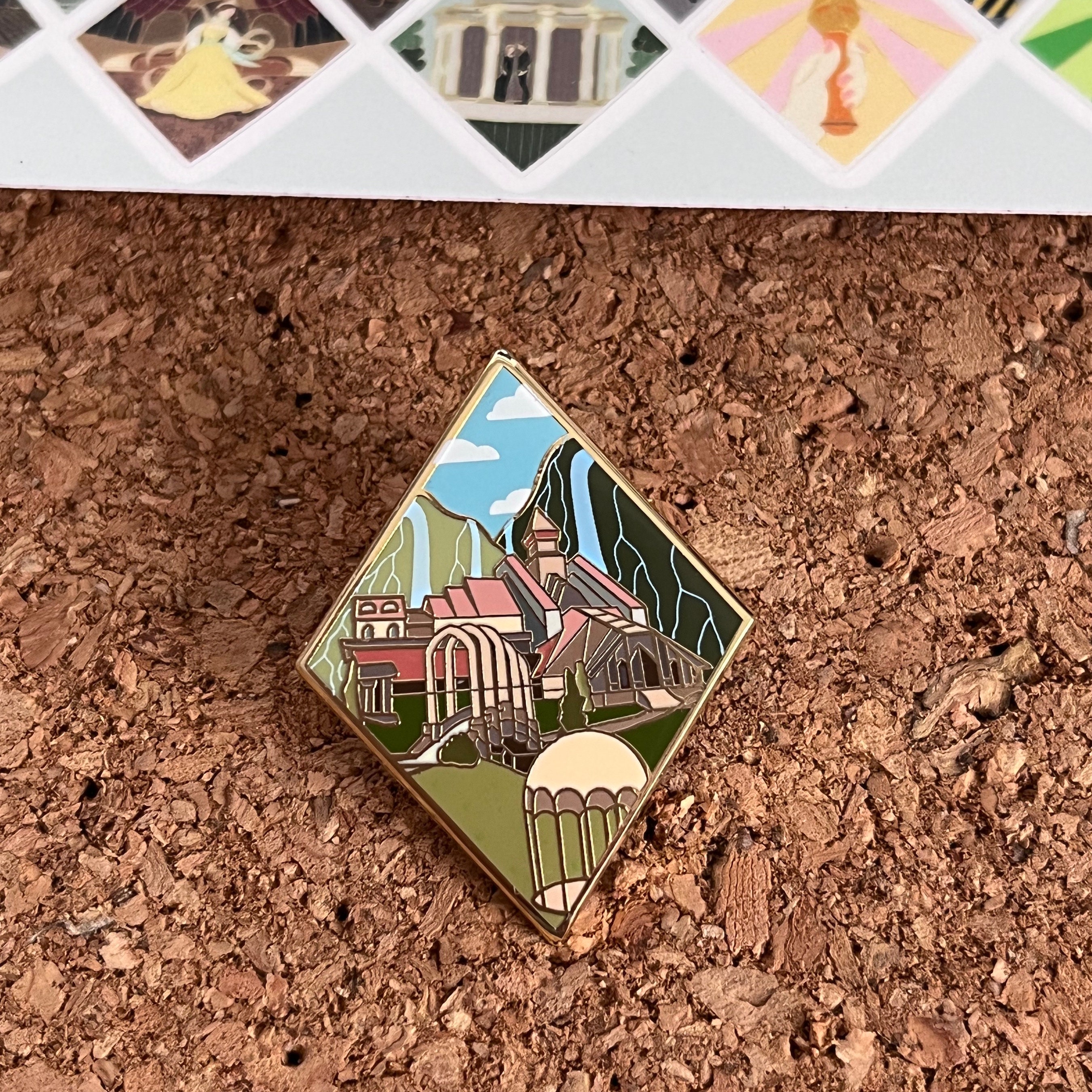 Rivendell Enamel Pin Lord of the Rings Hobbit Elrond - Etsy UK