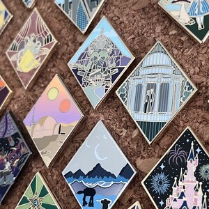 Wonderland Enamel Fantasy Pin / Fan Art Lapel Pin - Etsy