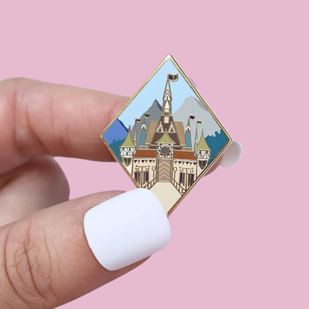 Arenfjord Castle Enamel Pin: Norway Fairytale Fan Art - Etsy