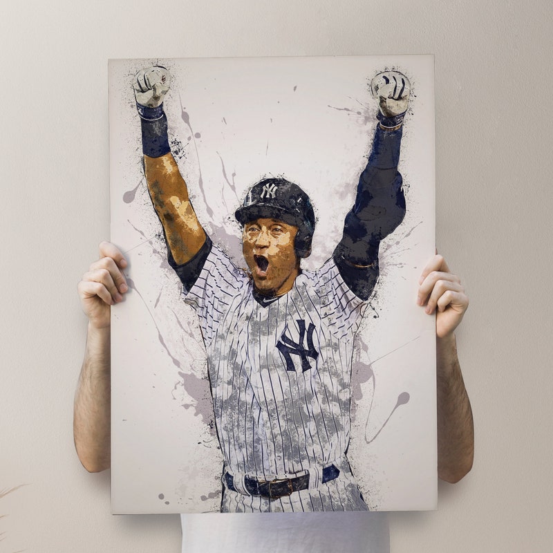 Derek Jeter Poster - Etsy