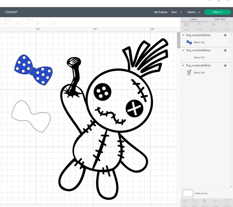Voodoo Doll SVG Halloween Svg Funny Gothic Nailed Voodo - Etsy