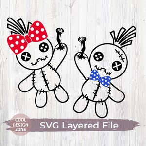 Voodoo Doll Svg - Etsy