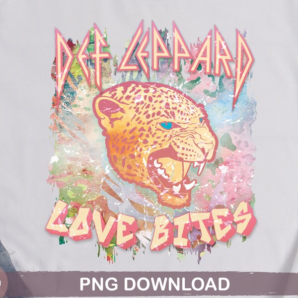 Def Leppard Font Png - Etsy
