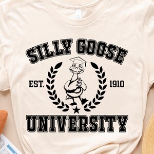 Silly Goose University SVG, PNG, Funny Goose Meme, School Bird ...