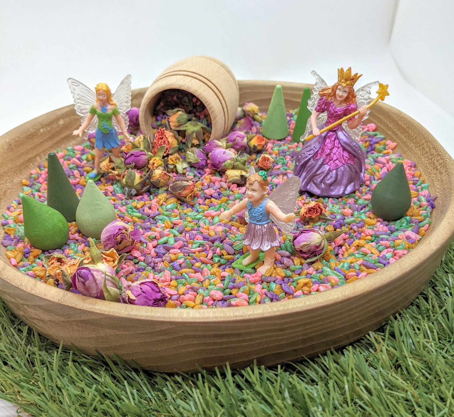 Flower Fairies Sensory Tray Play Toolkit Fairy Garden Loose | Etsy