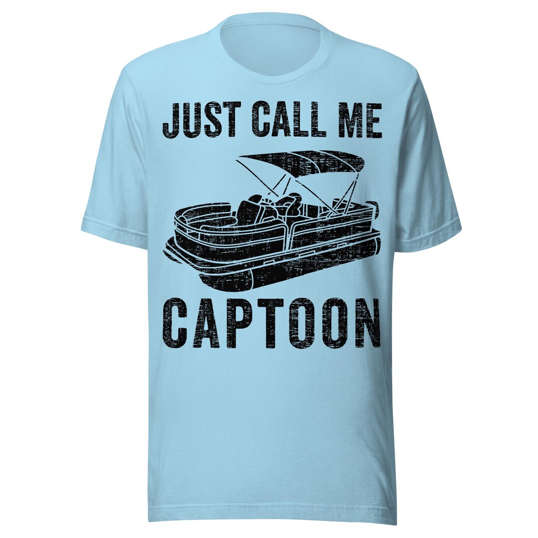 Pontoon Shirt, Pontoon Boat T-shirt, Boat Captain Gifts, Mens Boating ...