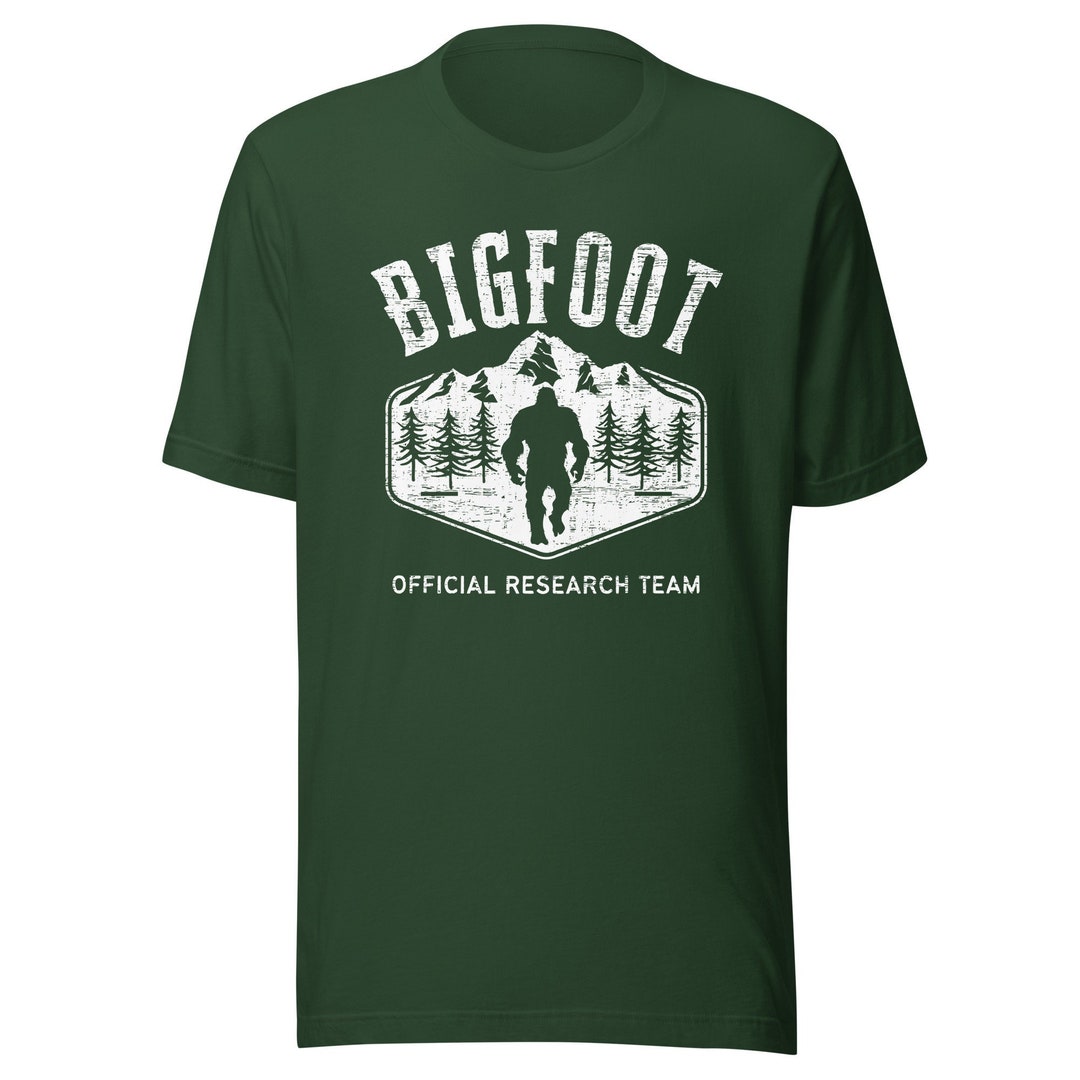 Bigfoot Shirt, Sasquatch Shirt, Bigfoot Research Team Shirt, Bigfoot ...
