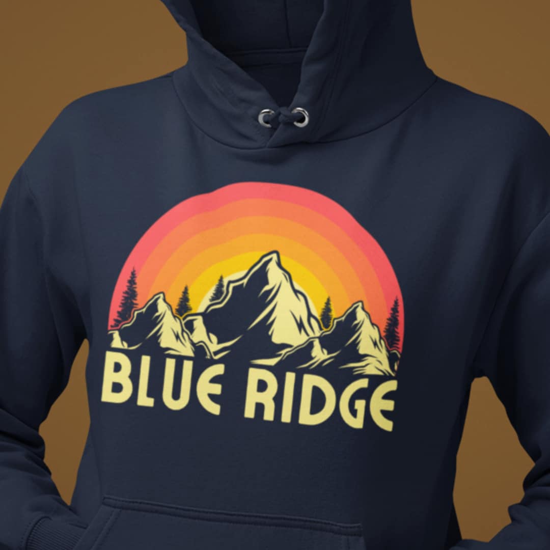 Blue Ridge Mountains Hoodie, Mountains Hoodie, Mountain Lover Gifts ...