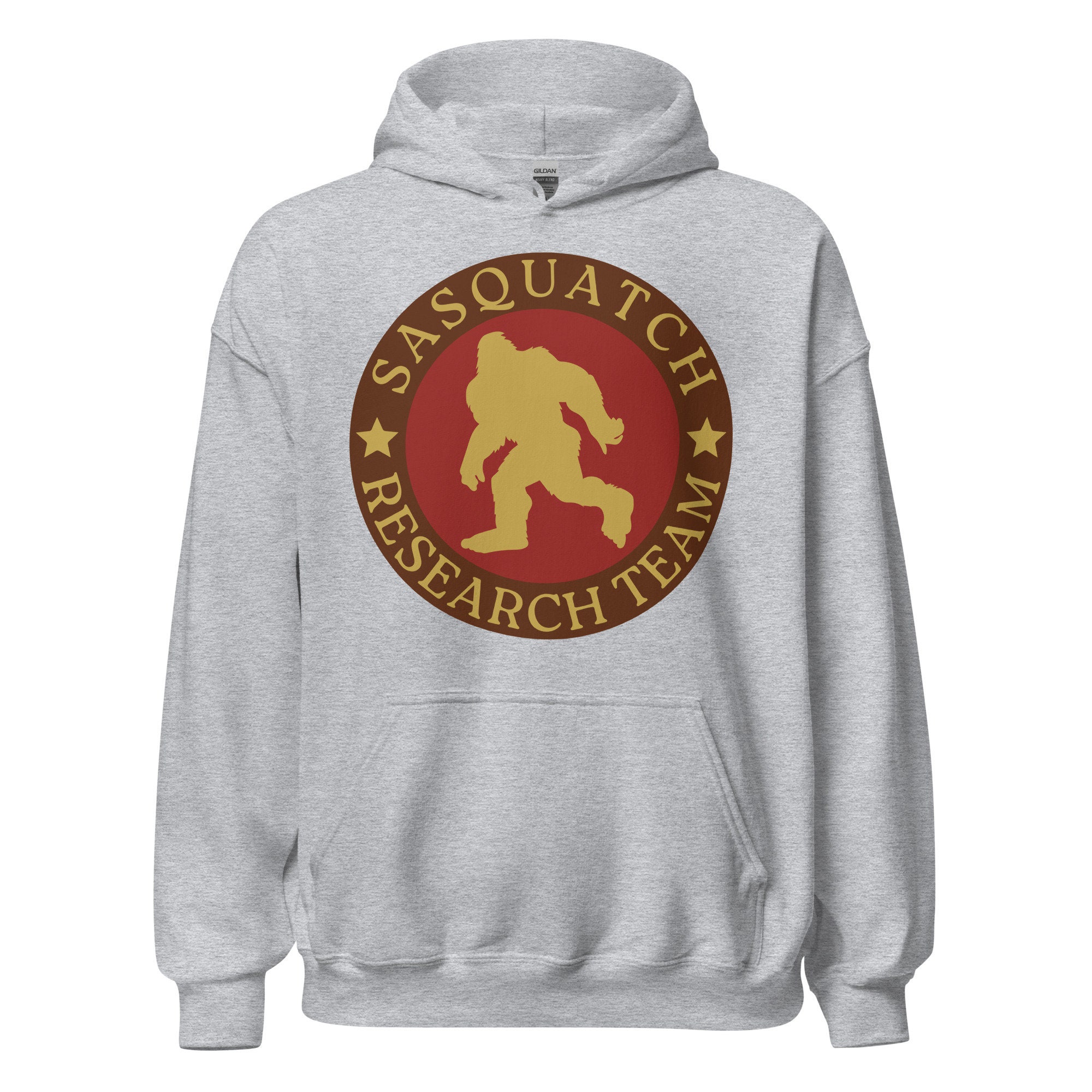 Bigfoot Hoodie Sasquatch Research Team Hoodie Sasquatch - Etsy