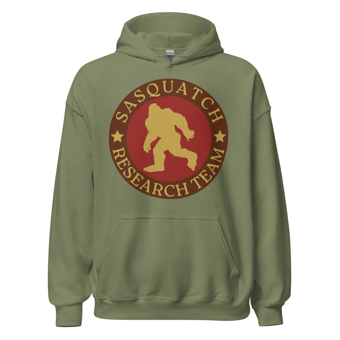 Bigfoot Hoodie, Sasquatch Research Team Hoodie, Sasquatch Hoodie ...