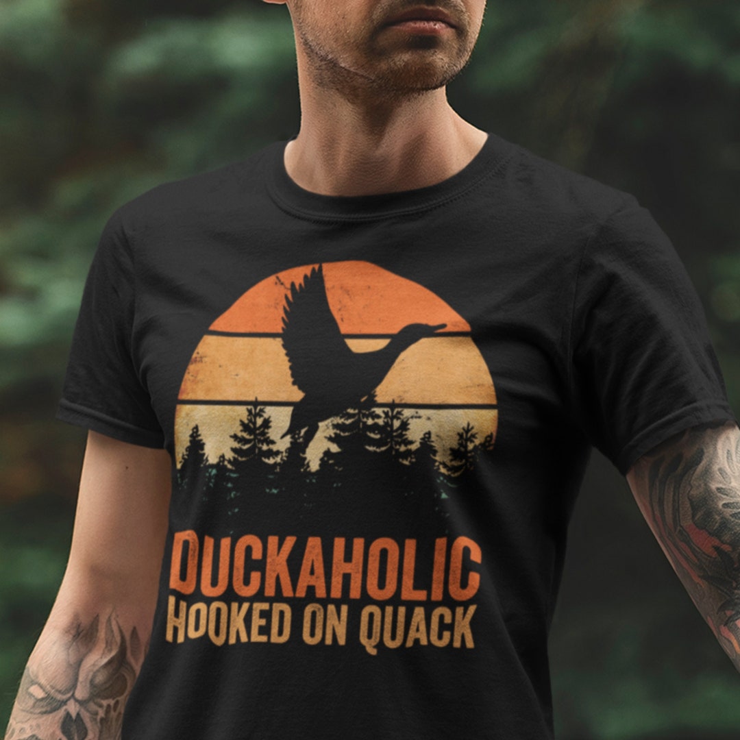 Duck Hunting Shirt Duckaholic Shirt Duck Hunting Gifts for - Etsy