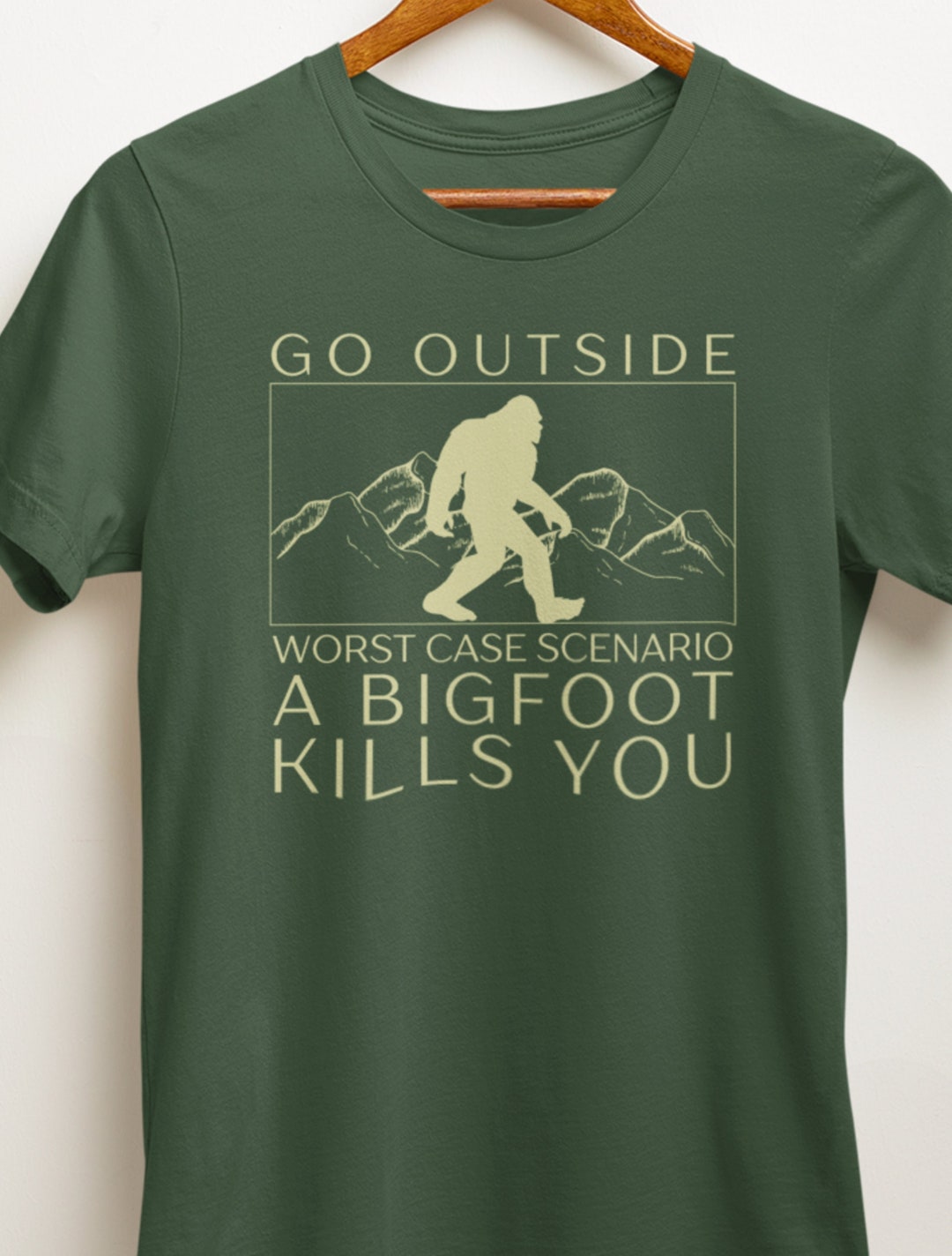Bigfoot Shirt, Sasquatch Shirt, Bigfoot Gifts, Gift for Bigfoot Lovers ...
