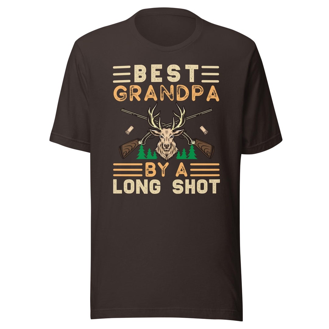 Hunting Grandpa, Grandpa Hunting Gifts, Grandpa Hunting Shirts, Best Grandpa by a Long Shot ...
